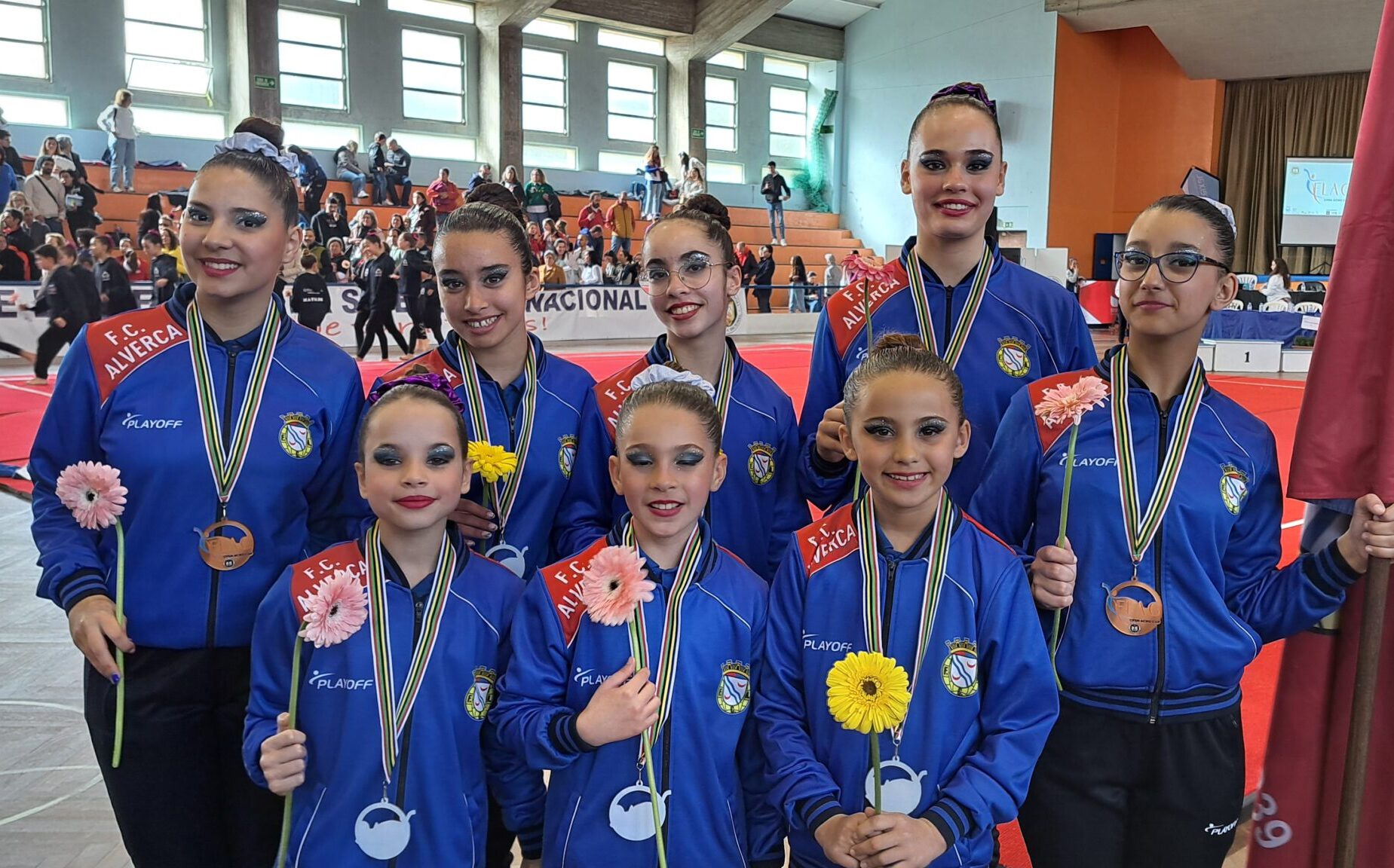 Ginástica Acrobática Conquista 4 Pódios - FC Alverca
